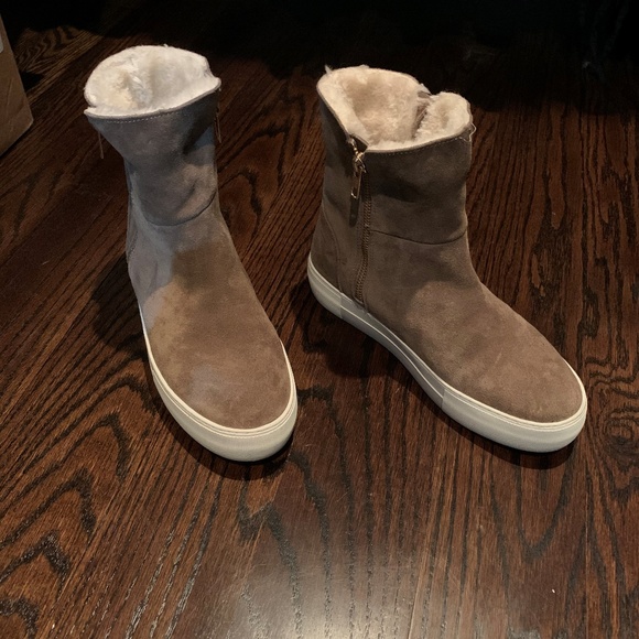J/SLIDES | Shoes | Jslides Suede Booties | Poshmark